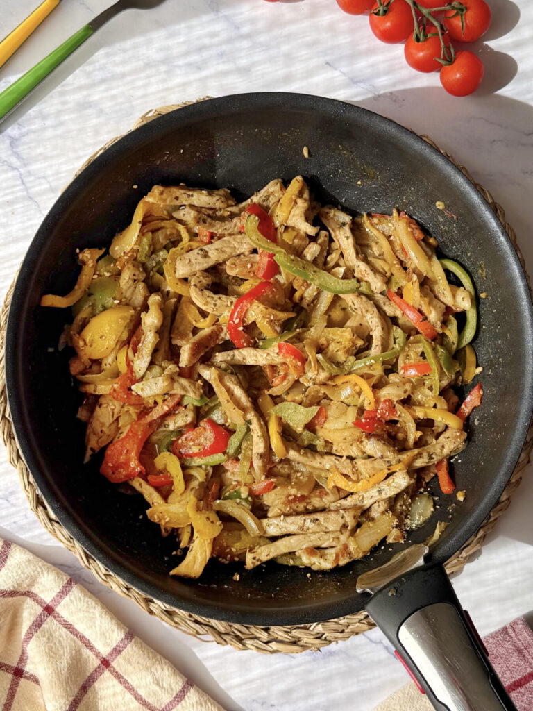 Me gusta comer sano | Salteado de lomo de cerdo con verduras y salsa de ...