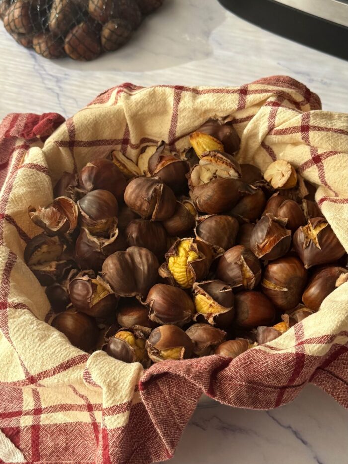 Me gusta comer sano | Cómo asar castañas en la freidora de aire